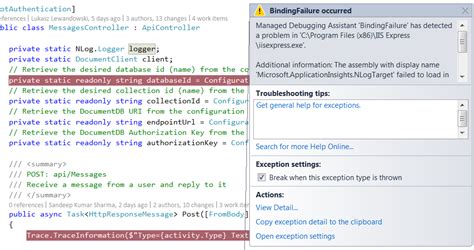 Unhandled Exceptions At Startup In My C Project Stack Overflow