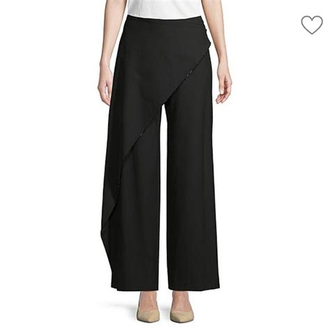 Zac Posen Pants And Jumpsuits Nwt99 Zac Posen Black Assymetric