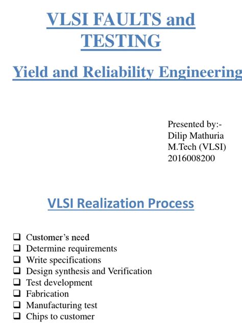 vlsi testing pdf semiconductor device fabrication integrated circuit