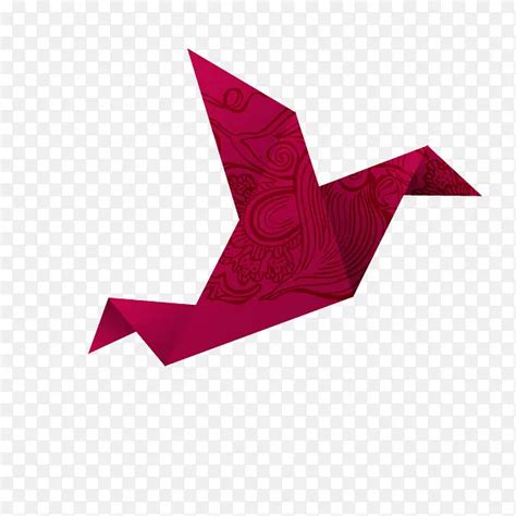 红纸鹤PNG图片素材下载 图片编号qarvxbzw 免抠素材网
