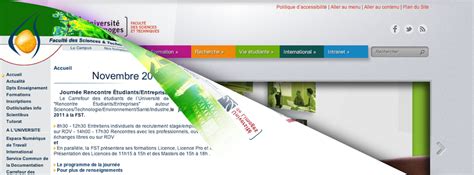 nouveau-site FST 2 - Faculté des Sciences & Techniques