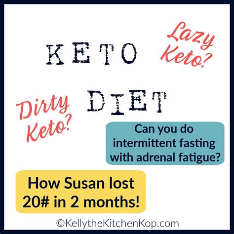 Is Intermittent Fasting Okay With Adrenal Fatigue Kelly The Kitchen Kop