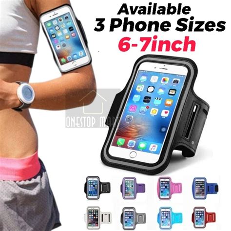 Sports Armband Case Phone Holder Gym Running Jogging Arm Band Pouch