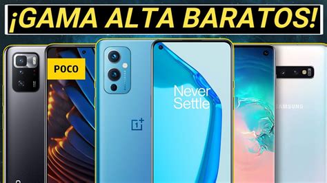 TOP 10 Mejores CELULARES GAMA ALTA Muy BARATOS Y POTENTES En 2024