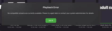 Playback Error On New Mac Os Server Macos Emby Community