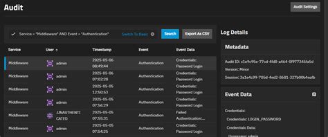Audit Logs TrueNAS Documentation Hub
