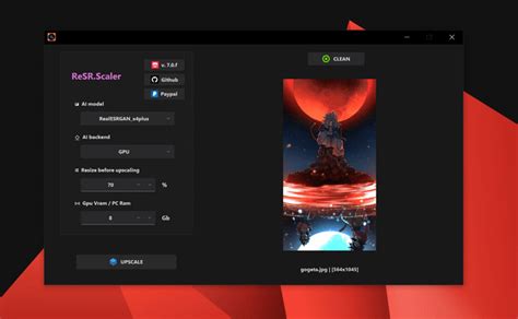 resr scaler 7 0 image video deeplearning upscaler real esrgan