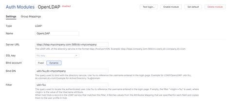 Openldap Auth Module Ide Services Cloud Documentation