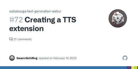 Creating A Tts Extension Issue Oobabooga Text Generation Webui