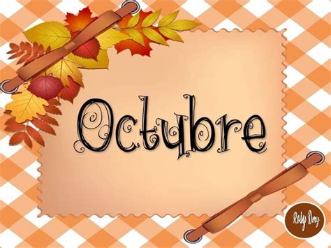 Pin en OCTUBRE efemérides banner actividades decoración calendario