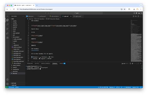 Code Server Aio Sandbox
