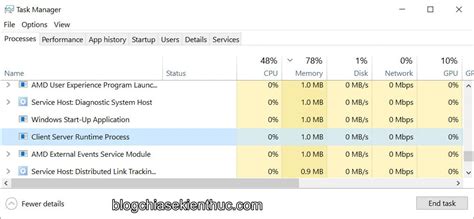 Tìm Hiểu Tiến Trình Client Server Runtime Process Trên Windows