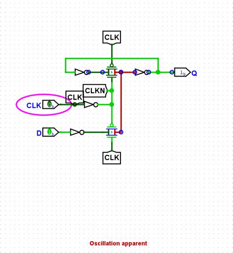Cant Build A Pass Transistor Based Ff · Issue 833 · Logisim Evolution