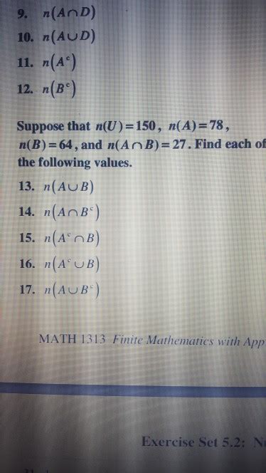 Solved The Set Of Even Counting Numbers Between 7 And 25 4