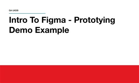 Intro To Figma Prototyping Demo Figma