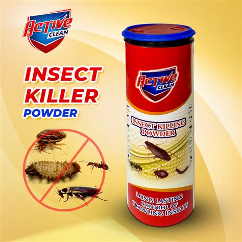 Active Clean Insect Killing Powder 80gm Multi Insect Killer Kills Ants