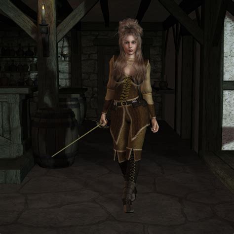 Tavern Girl By Neilv On Deviantart