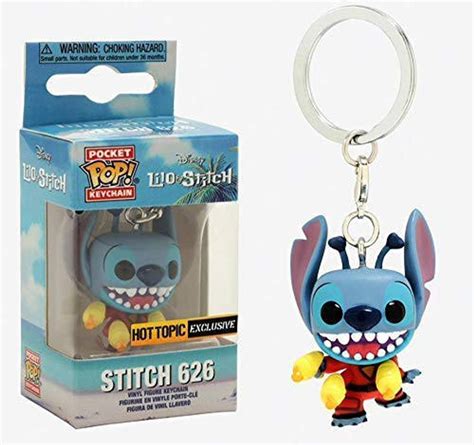Funko Pocket Pop Keychain Disney Lilo And Stitch Stitch 626 Hot Topic