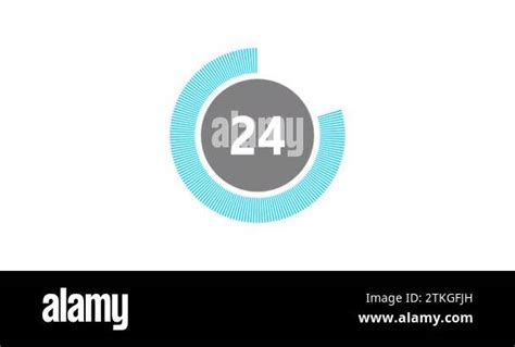 Countdown Timer From 30 To 0 Seconds Realtime Modern Flat Design Of Countdown Animation On