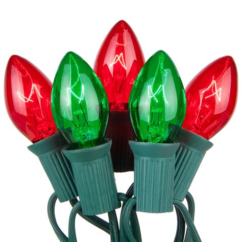 C7 Red White And Green Christmas Lights At Spencer Burley Blog