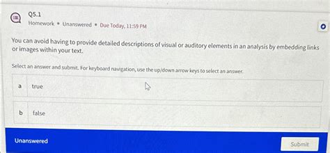 Solved Q5 1homework ﻿unanswered ﻿due Today 11 59 ﻿pmyou