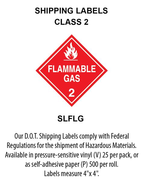 Shipping Labels Class 2 Davis Supply Inc