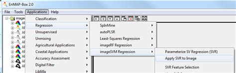 Hu Geomatics Enmap Box Idl Wiki Imagesvm Regression Manual For