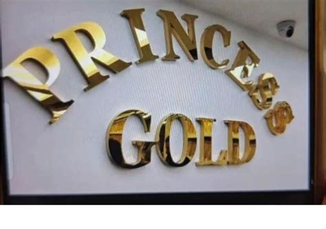 Golden Polished Stainless Steel Letter At ₹ 45inch In Visakhapatnam