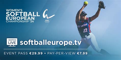 Wbsc Europe Womens Softball European Championship 2024