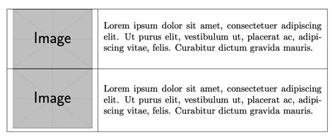 Tabularx Vertical Alignment In Tables Comprising Pictures Tex
