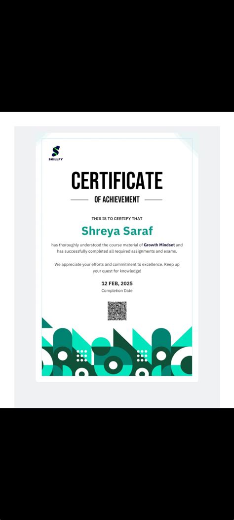 Mindsetshift Keeplearning Shreya Saraf