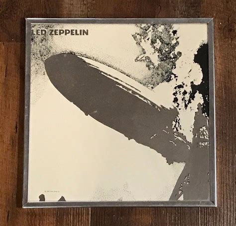 Led Zeppelin Mirror Barry Imhoff Productions 1st Album Rare