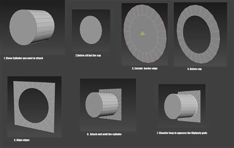 3ds Max How To Properly Merge Meshes — Polycount
