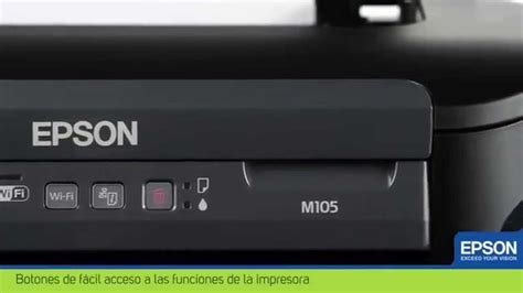 Impresora Epson WorkForce M105 - YouTube