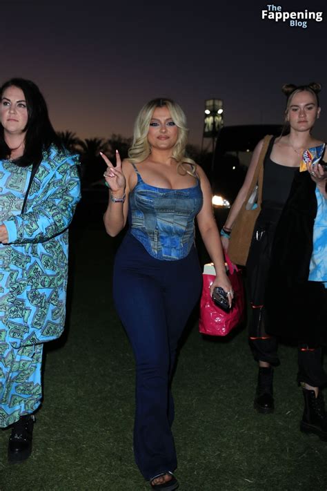 Bebe Rexha Shows Off Her Curves At The Coachella Valley Music And Arts Festival In Indio