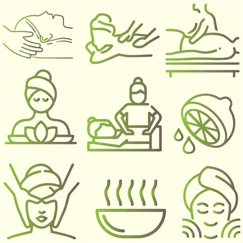 Premium Vector Spa And Body Massage Vector