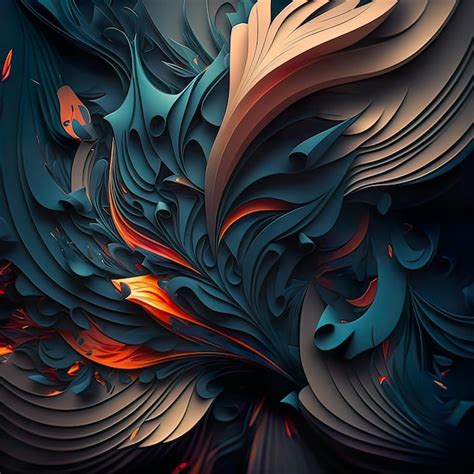 Premium Ai Image Colorful Minimal 3d Uhd 4k Abstract Background