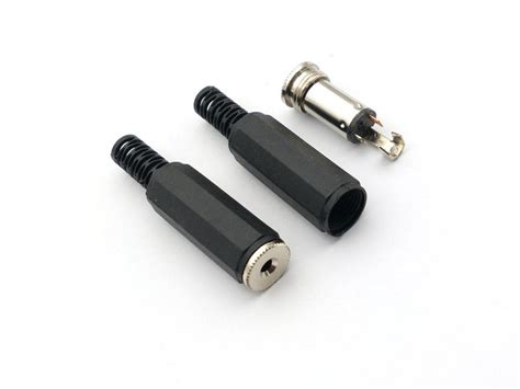 5pcs 25mm Stereo Female Jack Socket Connector Grandado