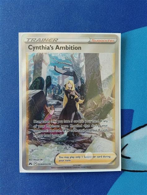 Cynthias Ambition Full Art Crown Zenith Galarian Gallery Kaufen Auf