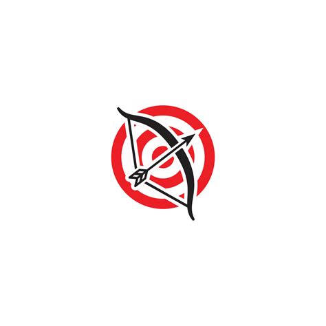 Archery Vector Logo Icon Template Vector Art At Vecteezy