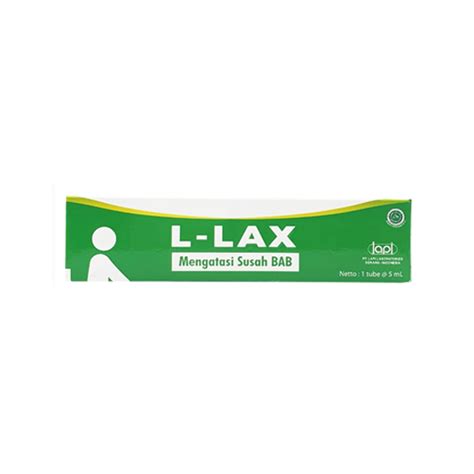 L Lax Gel 5 Ml Kegunaan Efek Samping Dosis Dan Aturan Pakai Halodoc