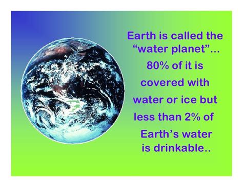 Importance Of Water