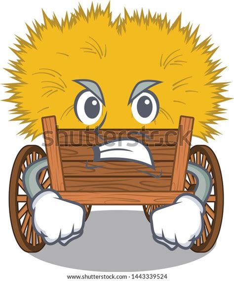 Angry Cartoon Hayride Toy Drawer Stock Vector Royalty Free 1443339524
