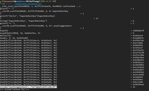 Impossible Password Hackthebox Reversing Challenge By Shaswata Das