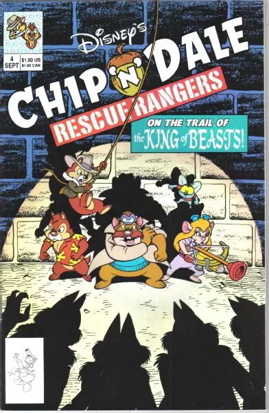 Disneys Chip N Dale Rescue Rangers 4 Comic 1990 N £303 Picclick Uk