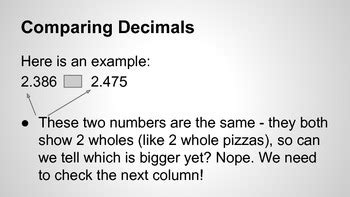Comparing Ordering Decimals By Think And Learn Teaching Materials