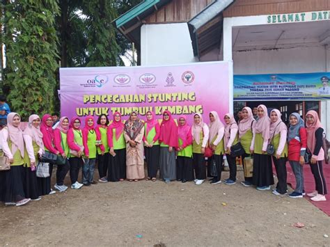 IIP BUMN SUMBAR Serahkan Bantuan Stunting Di Kinali Pasaman Barat IIP