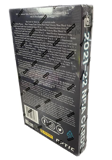 2021 22 Panini Donruss Optic Basketball 1st Off The Line Fotl Hobby Box