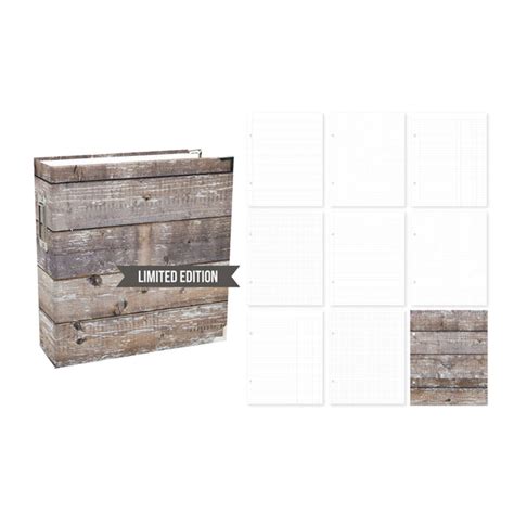 Limited Edition Snp Binder Cedar Simple Stories