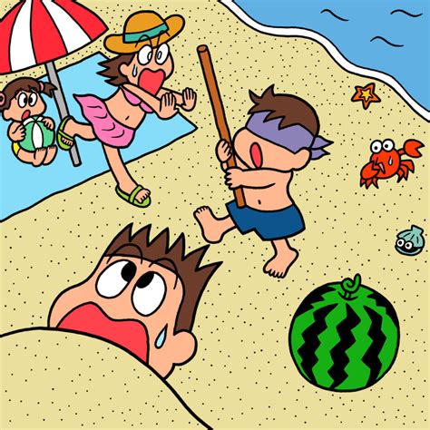 スイカ割り イラスト制作依頼はタノムノ